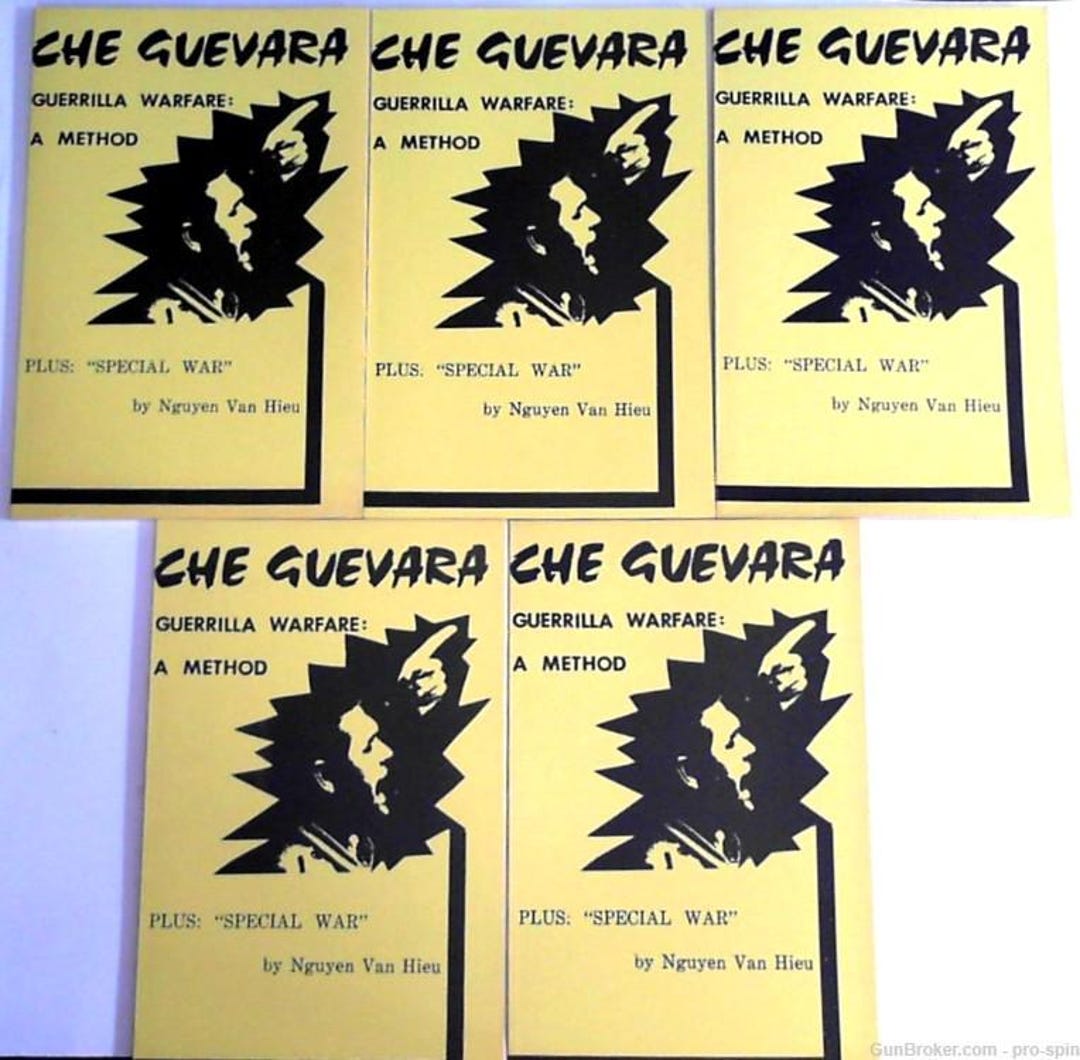 5 NEW Copies of Che Guevara GUERRILLA Warfare: A Method Plus Special ...