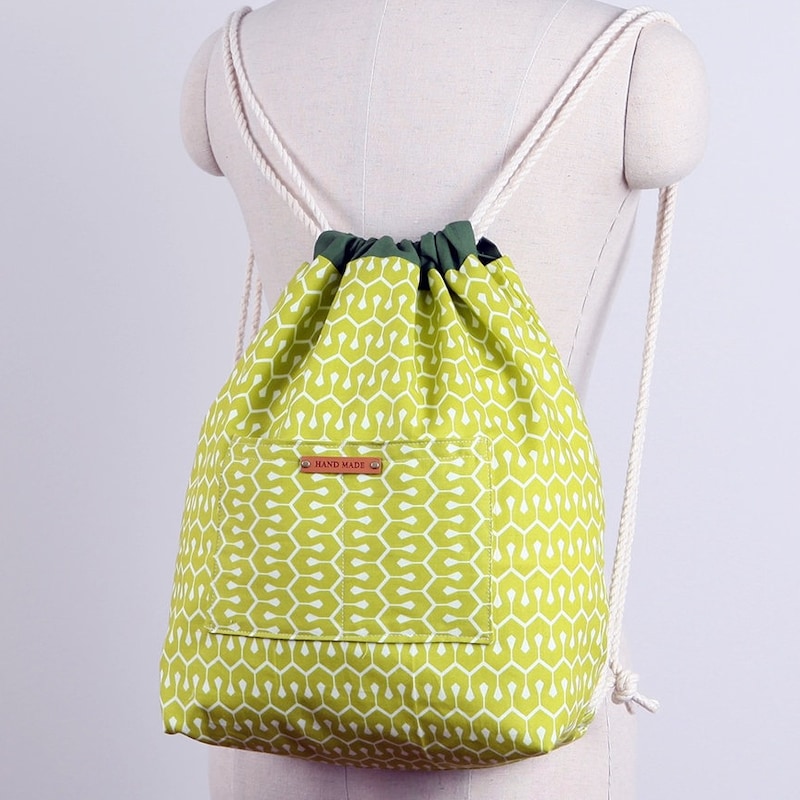 Draw String Back Pack Bags - Etsy UK