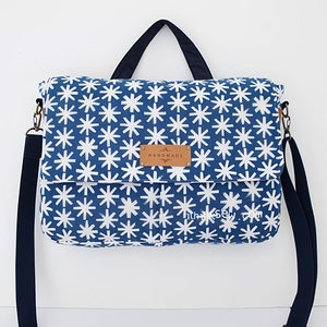 Yuni Messenger Bag PDF Sewing Pattern, Office Bag - Etsy