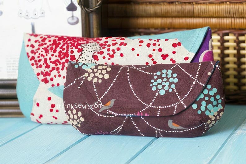 Grab-and-go Clutches PDF Sewing Pattern, Easy Sewing Pattern - Etsy