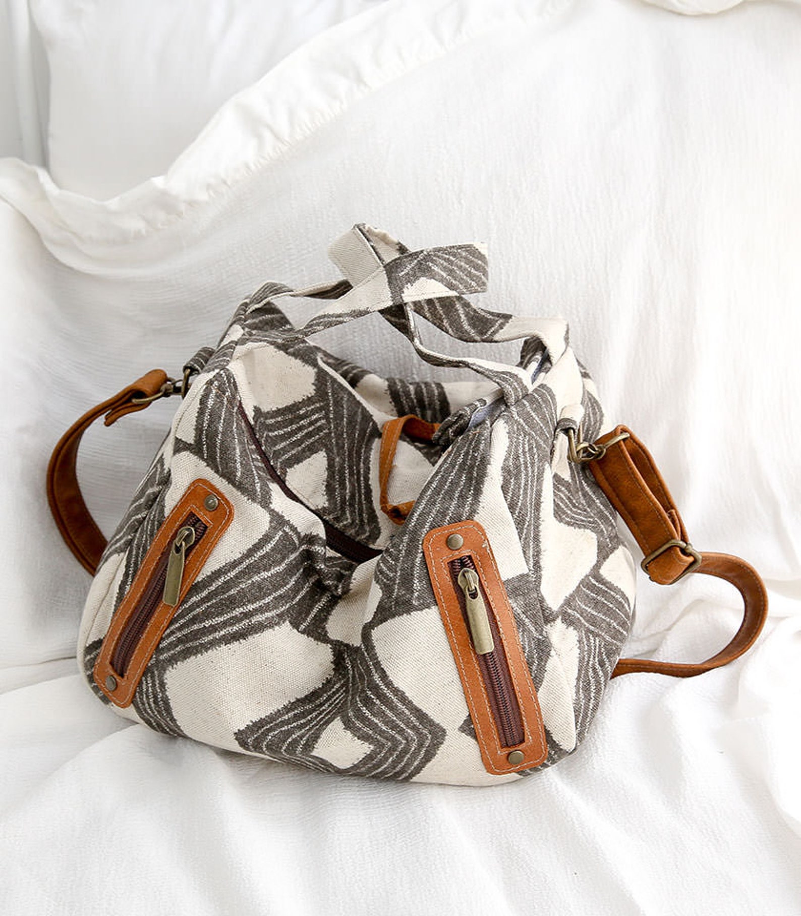 Elliot Dual Side Handled Bag PDF Sewing Pattern - Etsy