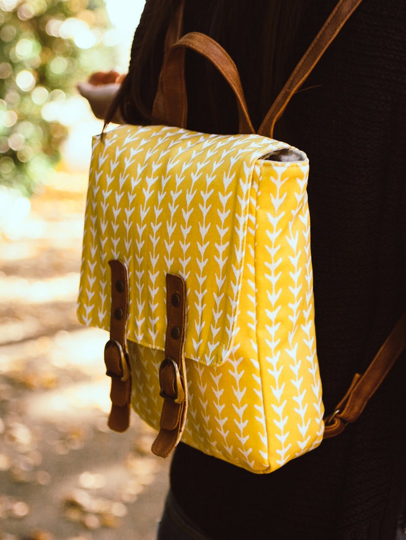 Tatiana Backpack PDF Sewing Pattern, Small Backpack Pattern - Etsy