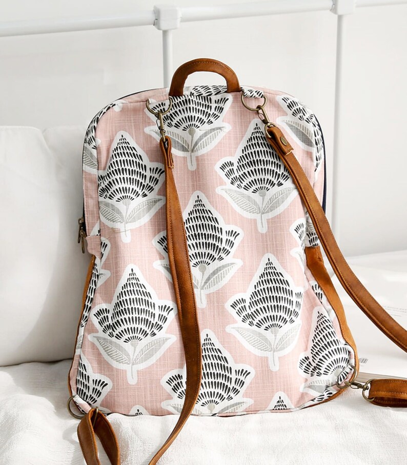 Trish Laptop Backpack PDF Sewing Pattern, School Backpack - Etsy