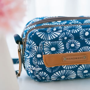 2 Compartments Jaylen Mini Camera Bag PDF Pattern, Pouch, Travel Bag - Etsy