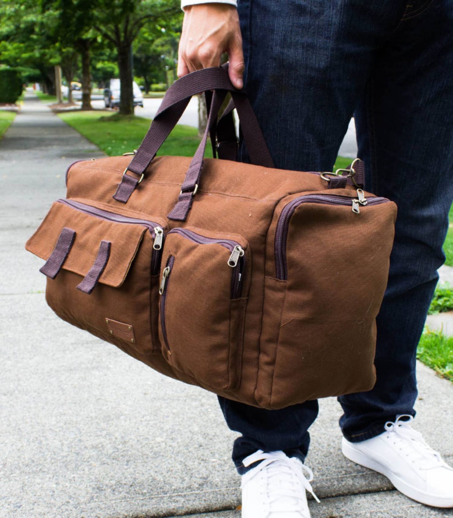 Floyd Travel Bag PDF Sewing Pattern: Ultimate Weekender Duffle Bag ...