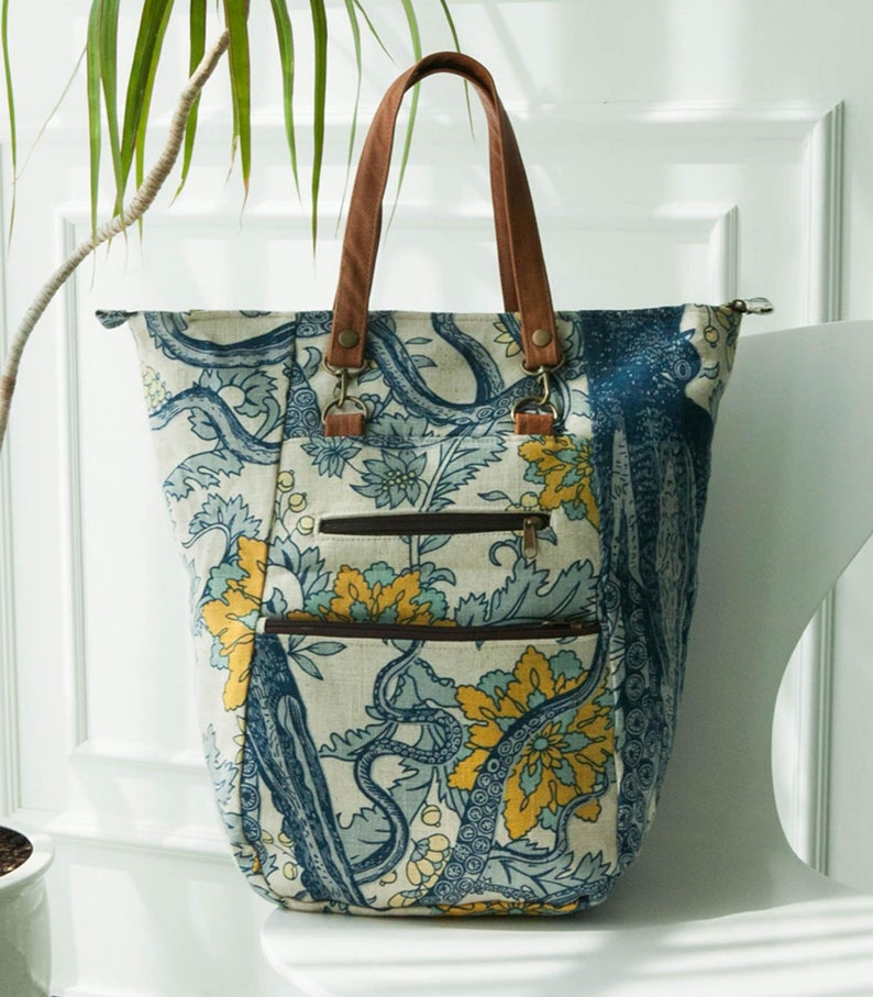 Wanda Tote Bag PDF Sewing Pattern, Easy Sewing Pattern - Etsy