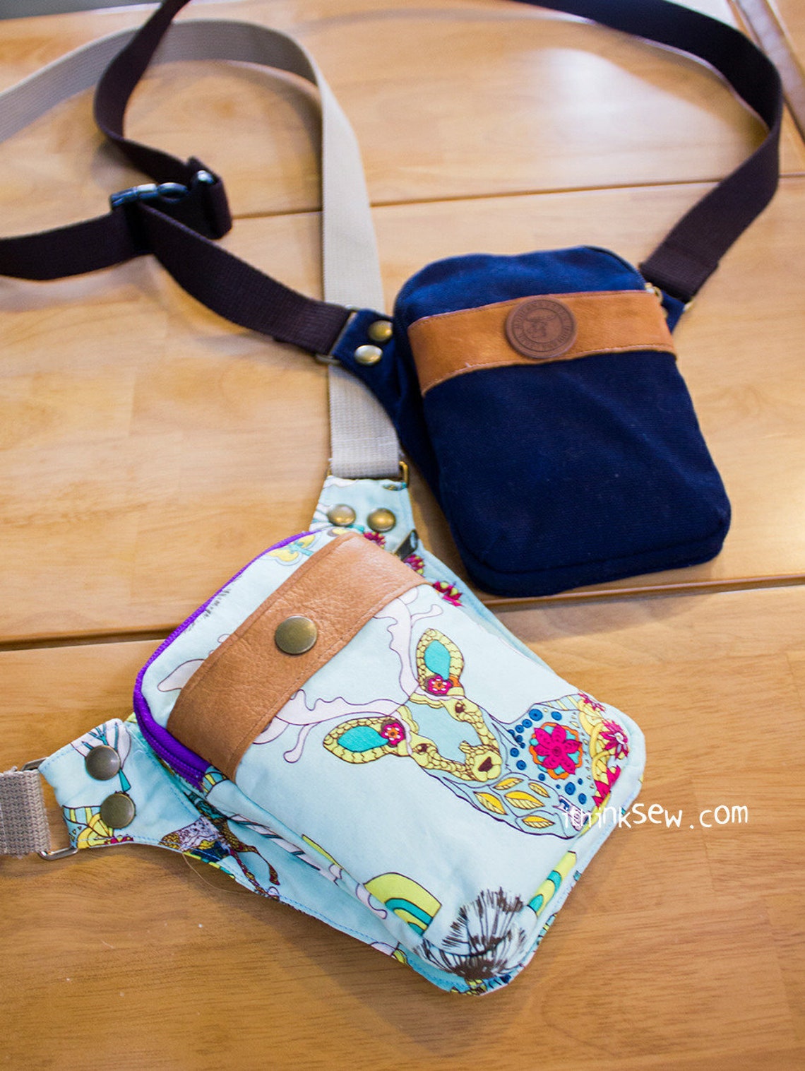 Danny Smartphone Sling Bag PDF Sewing Pattern With FREE Phone Charger ...