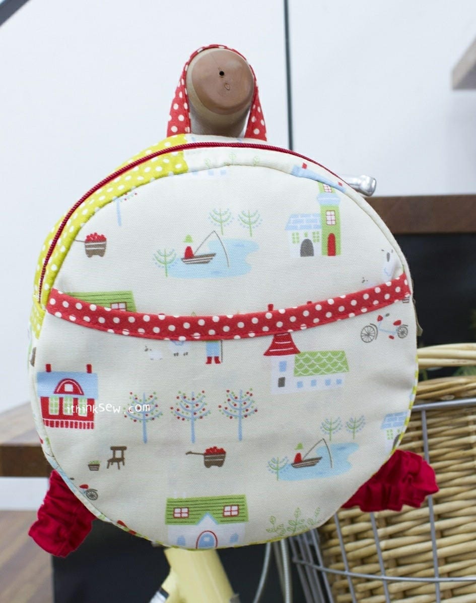 Baby Cute Backpack PDF Sewing Pattern 585 | Etsy