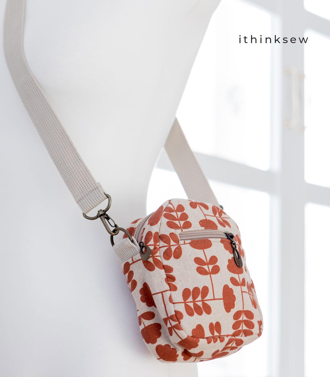 Solin Cross Bag (small / Large) PDF Sewing Pattern, Clutch Bag Pattern ...