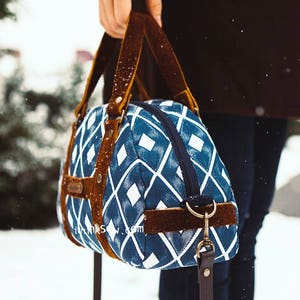 Carla Boston Bag PDF Sewing Pattern - Etsy Canada
