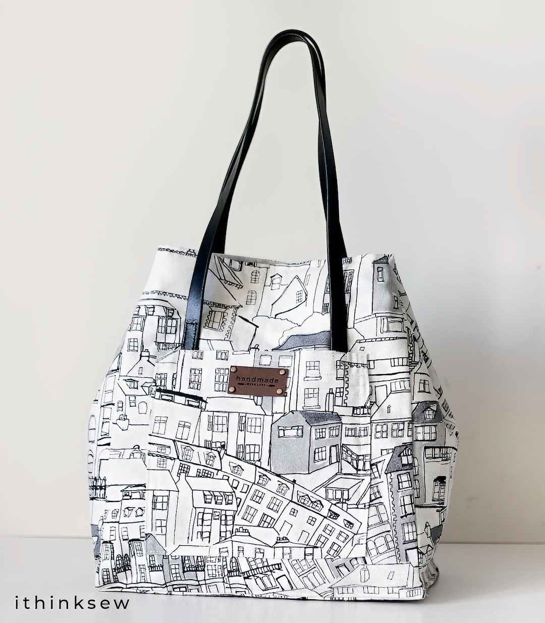 Mallory Snap on Tote Bag PDF Sewing Pattern, Easy Bag Pattern - Etsy