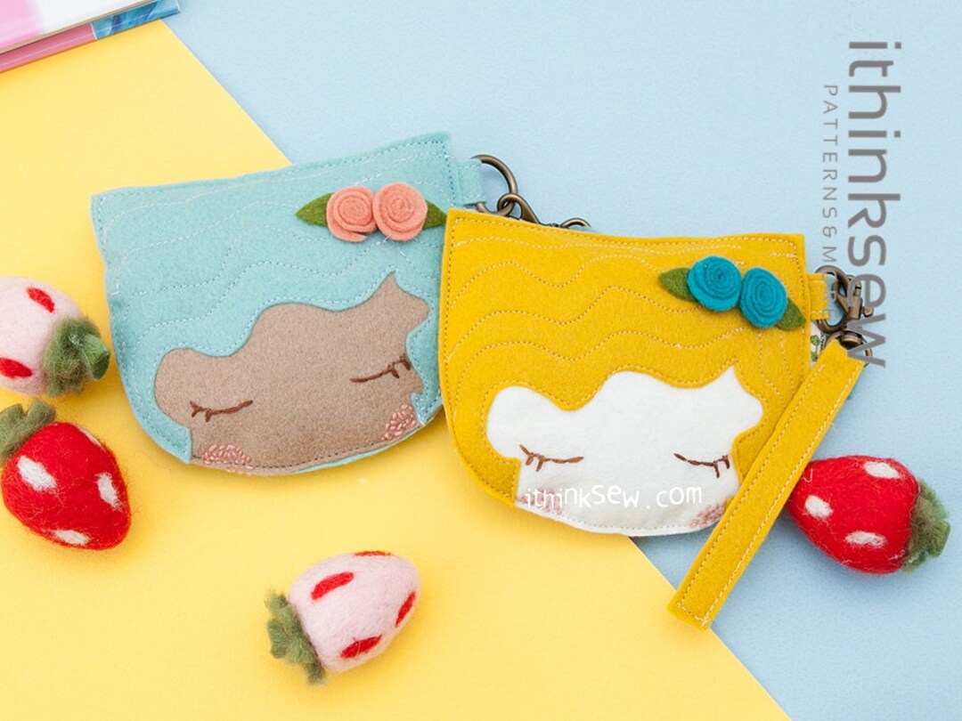 Dolly Coin Purse PDF Sewing Pattern - Etsy