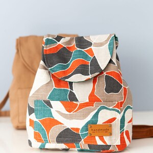 Zain Bucket Backpack PDF Sewing Pattern Small Backpack | Etsy