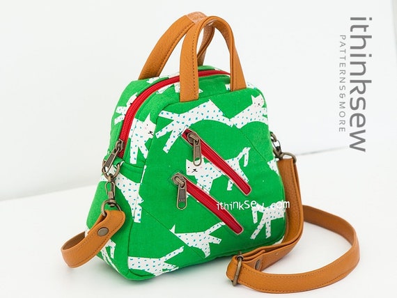 Janis Small Cross Bag PDF Sewing Pattern 2712 - Etsy