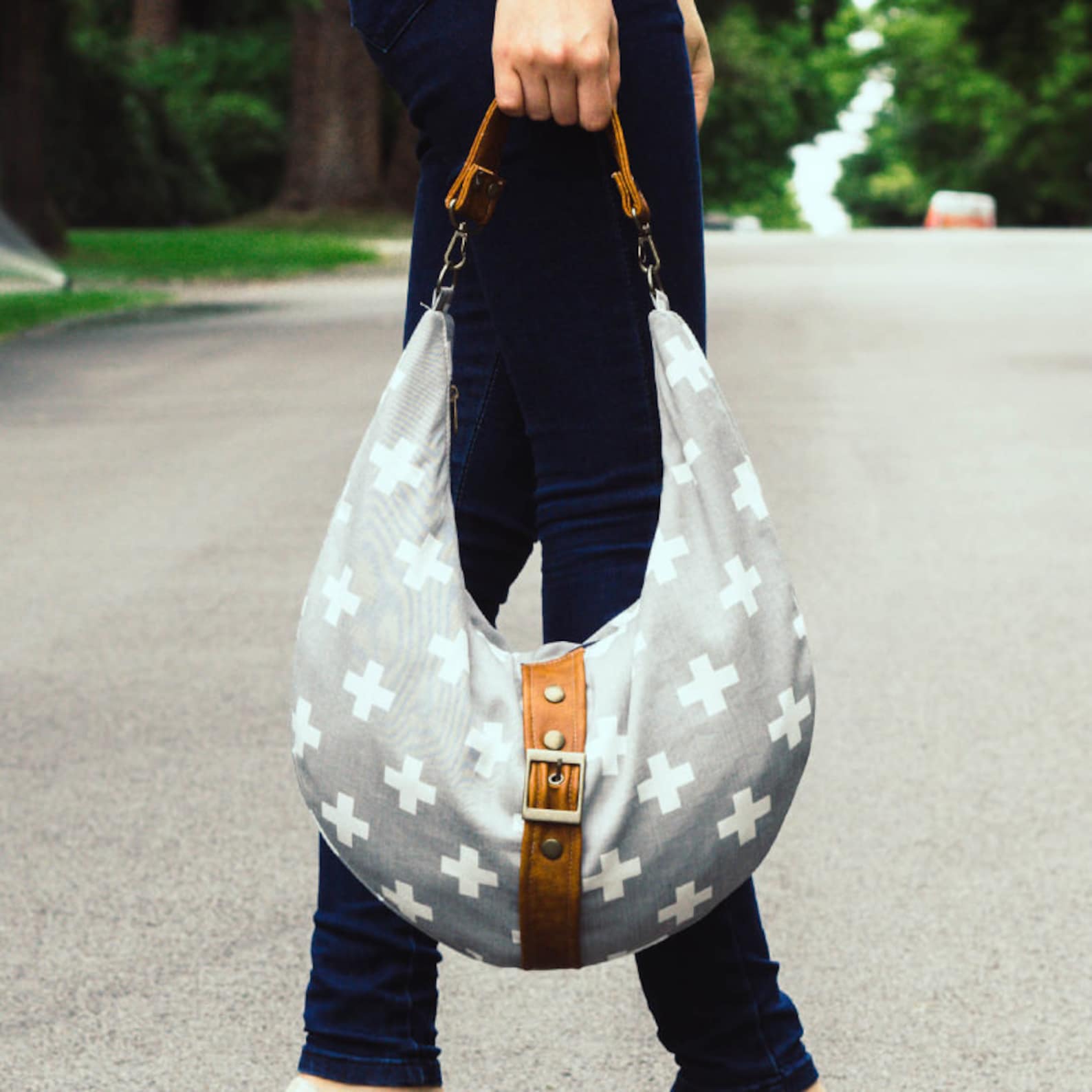 Vinnie Bag PDF Sewing Pattern Hobo Bag Easy Sewing Pattern - Etsy