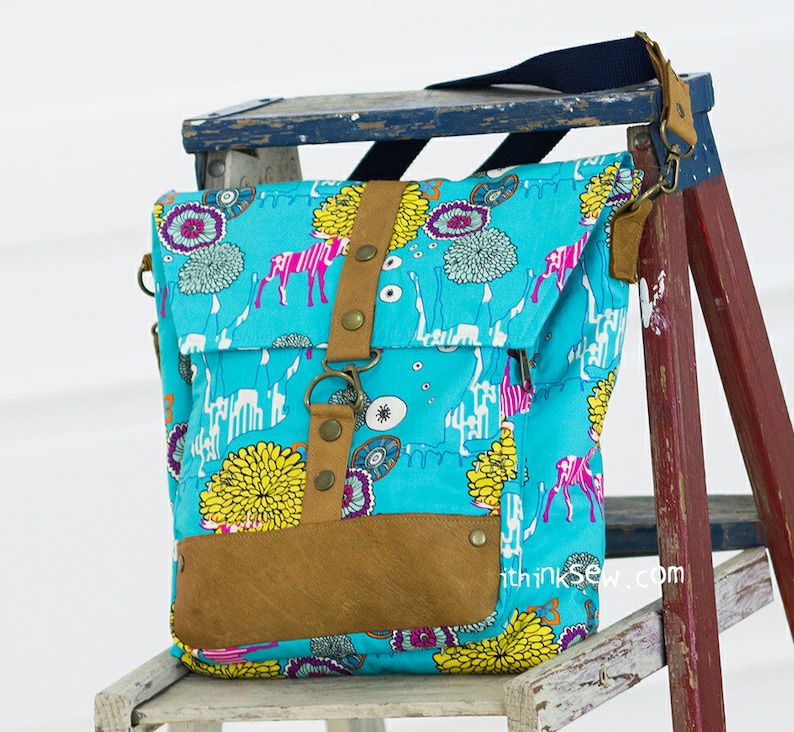 Frankie Musette Bag PDF Sewing Pattern, Travel Bag Pattern - Etsy