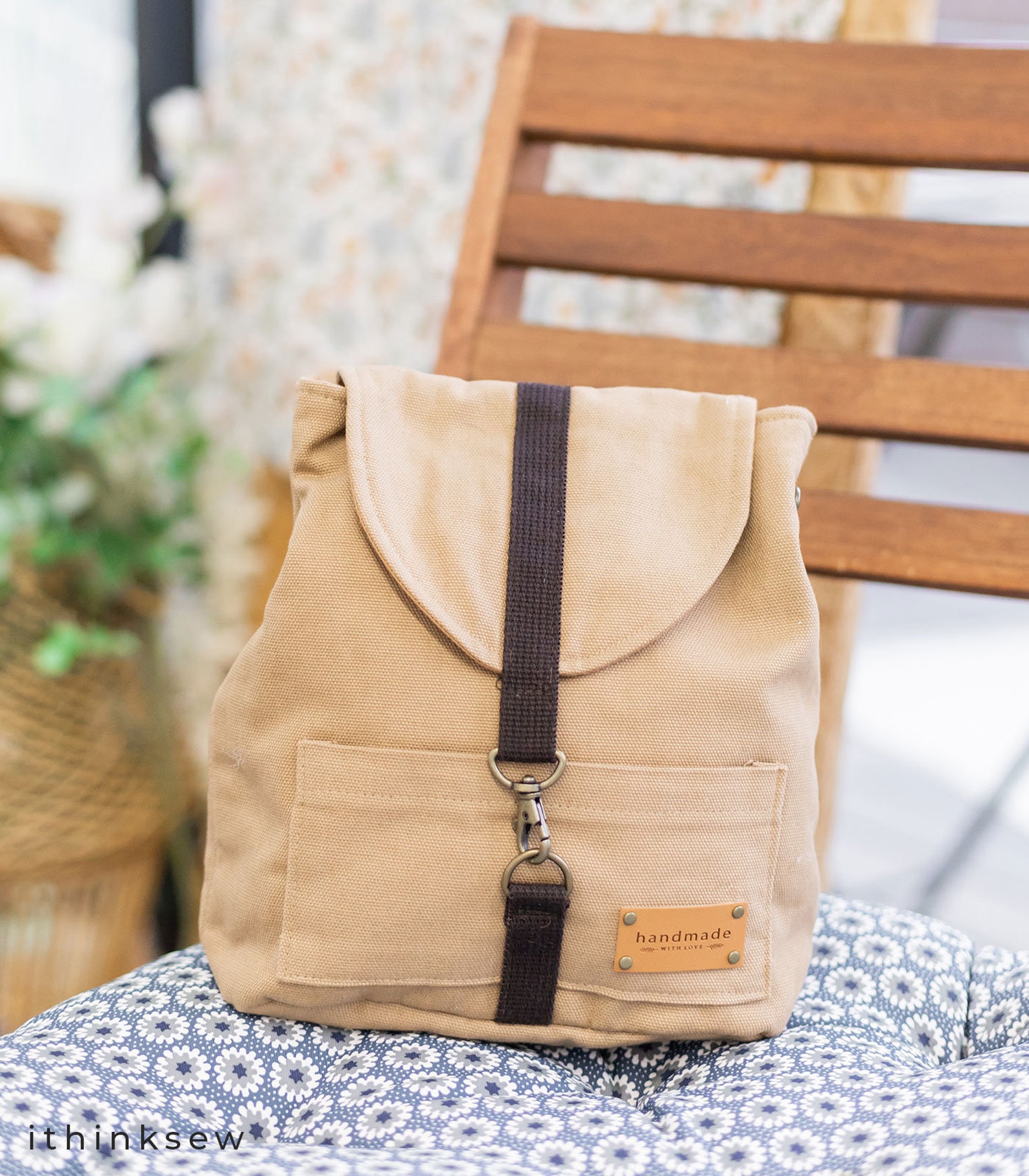 Zain Bucket Backpack PDF Sewing Pattern, Small Backpack - Etsy