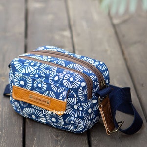 2 Compartments Jaylen Mini Camera Bag PDF Pattern, Pouch, Travel Bag - Etsy