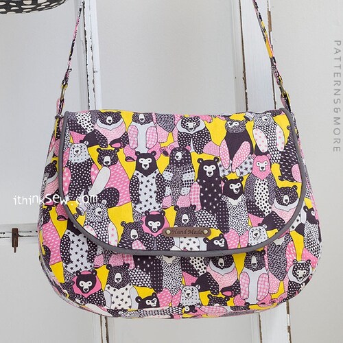 Shoulder Bag PDF Pattern Cross Body Hipster emma - Etsy
