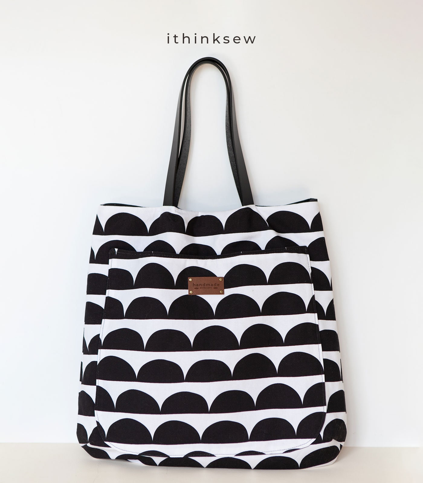 Abby Big Tote Bag Sewing Pattern | Large Everyday Purse PDF | DIY Craft ...