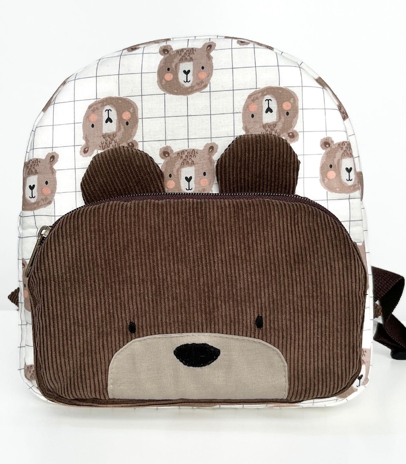 Danni Toddler Backpack PDF Sewing Pattern, School Bag Pattern, Kids Bag ...
