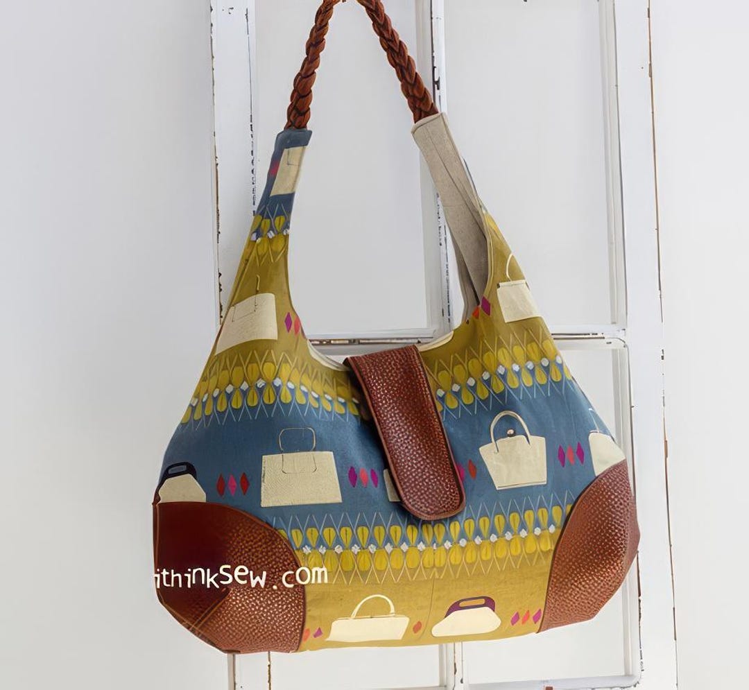 Sarah Bag PDF Sewing Pattern, Hobo Bag, Easy Sewing Pattern - Etsy