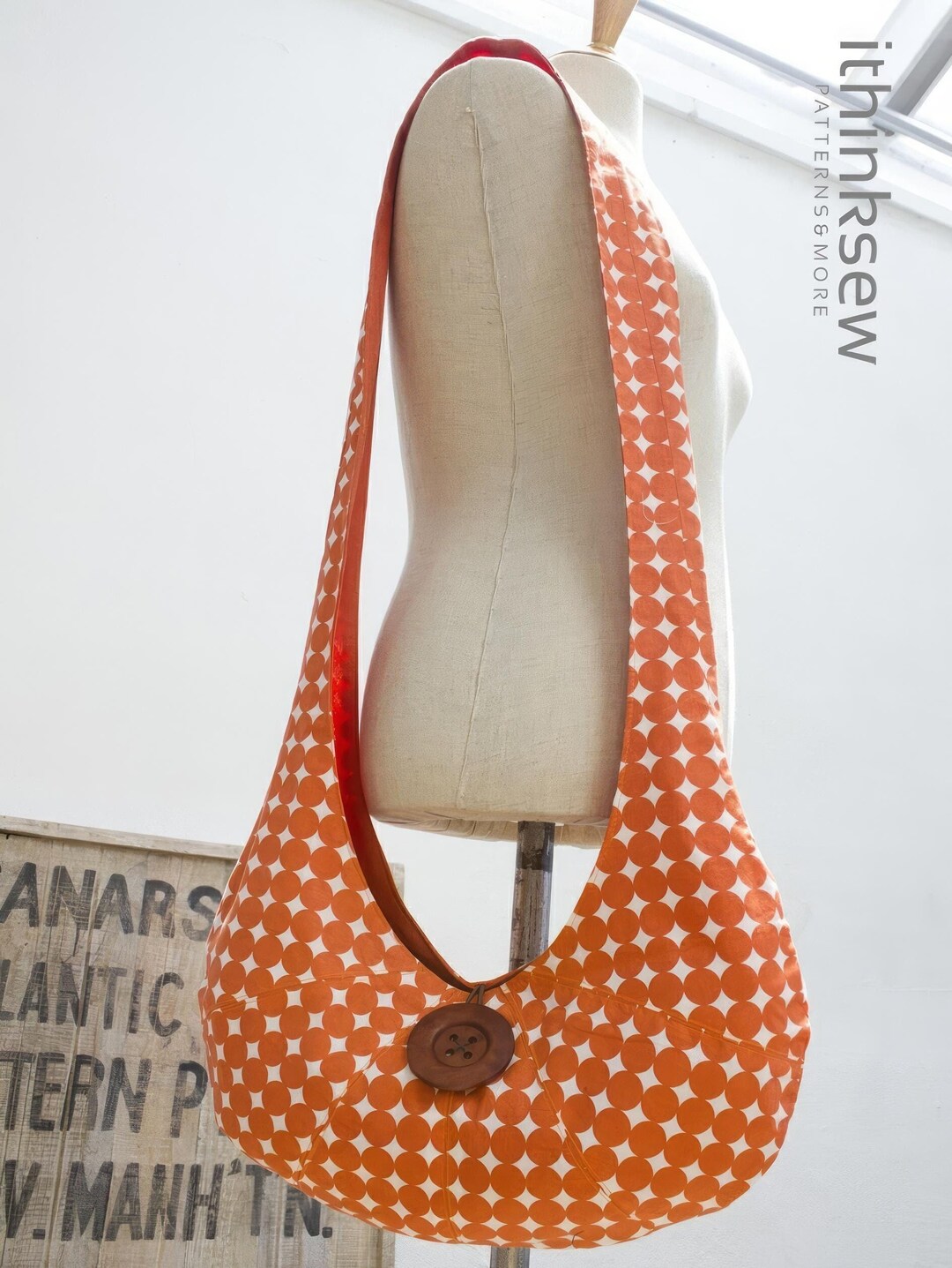 Patched Hobo Bag PDF Sewing Pattern, Hobo Bag - Etsy