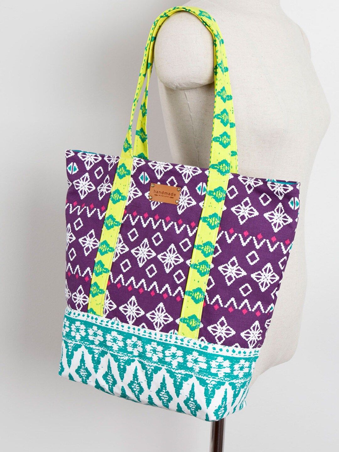 Lacy Tote Bag PDF Sewing Pattern - Etsy