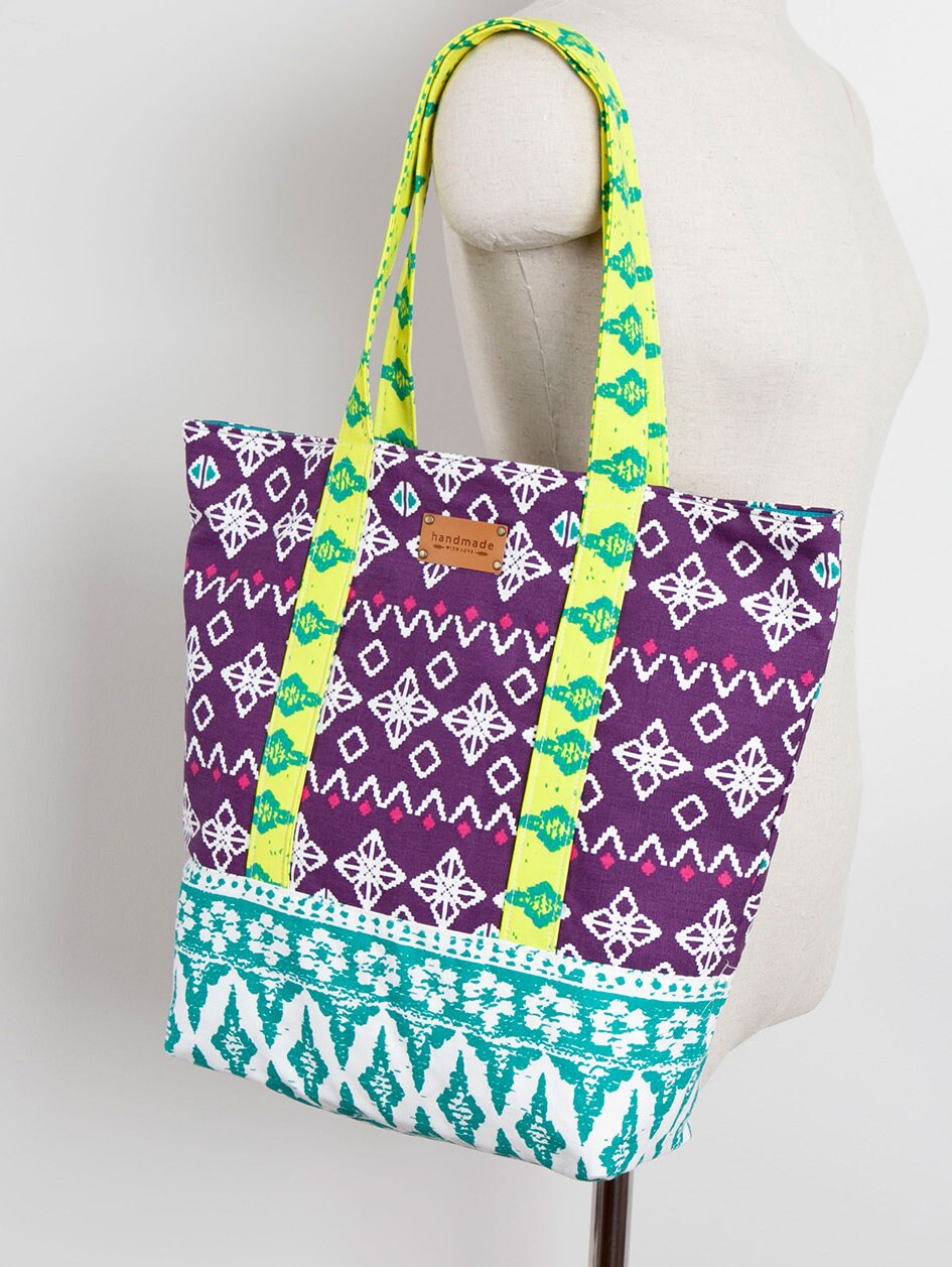 Lacy Tote Bag PDF Sewing Pattern - Etsy