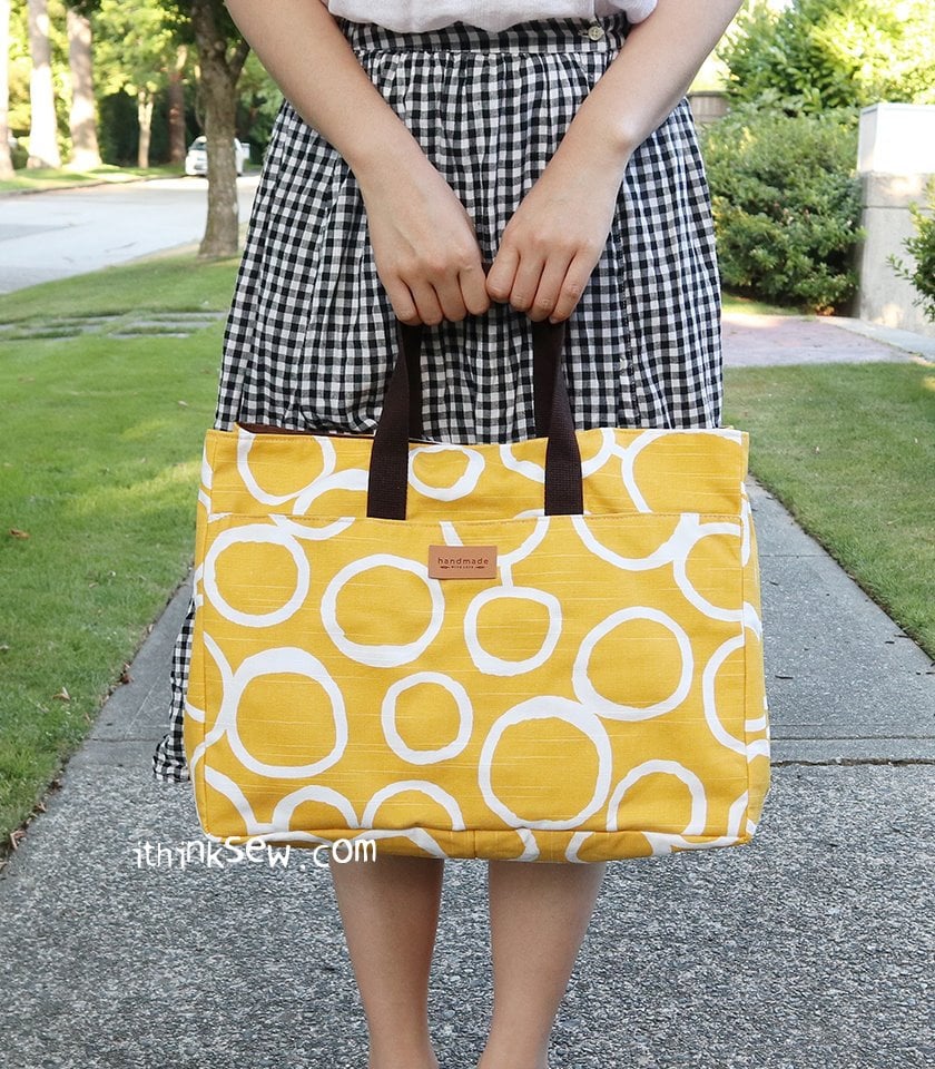 Kitsilano Picnic Bag PDF Sewing Pattern With Video Instruction, Tote ...