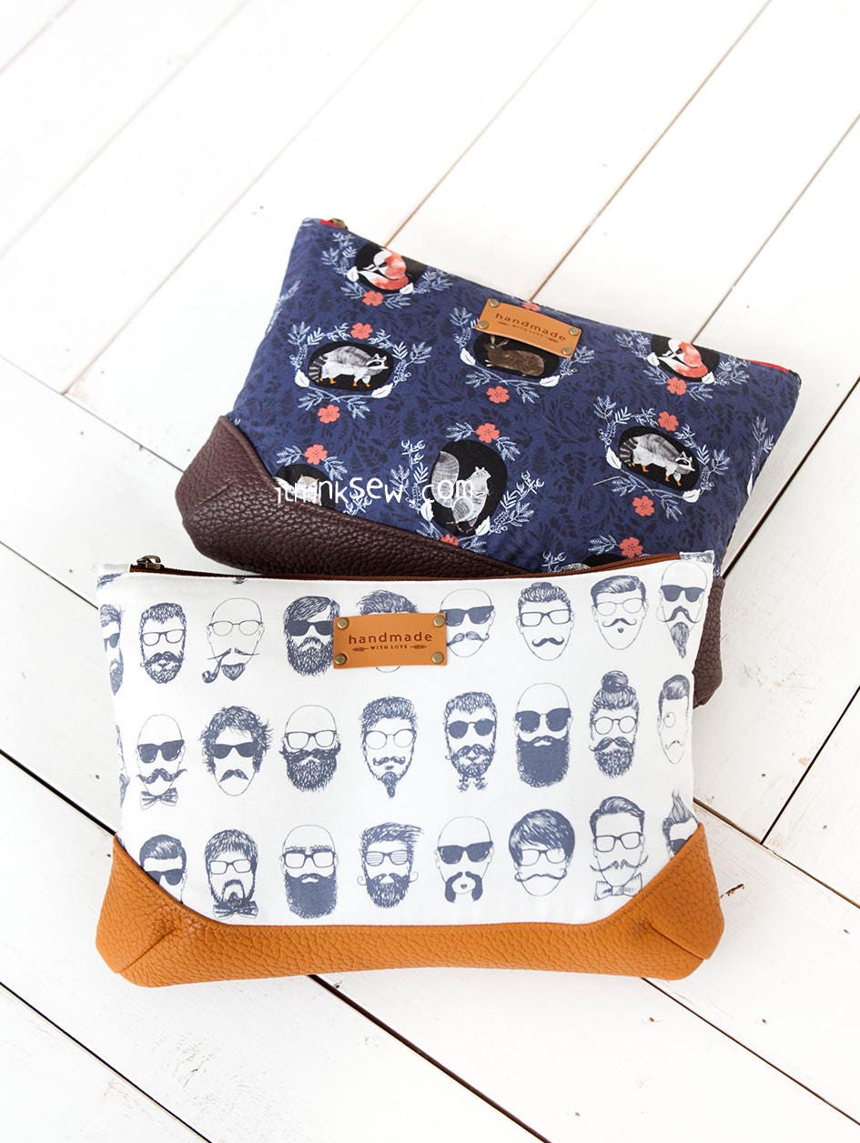 Arya Pouch PDF Sewing Pattern Pouch Bag Easy Sewing Pattern - Etsy