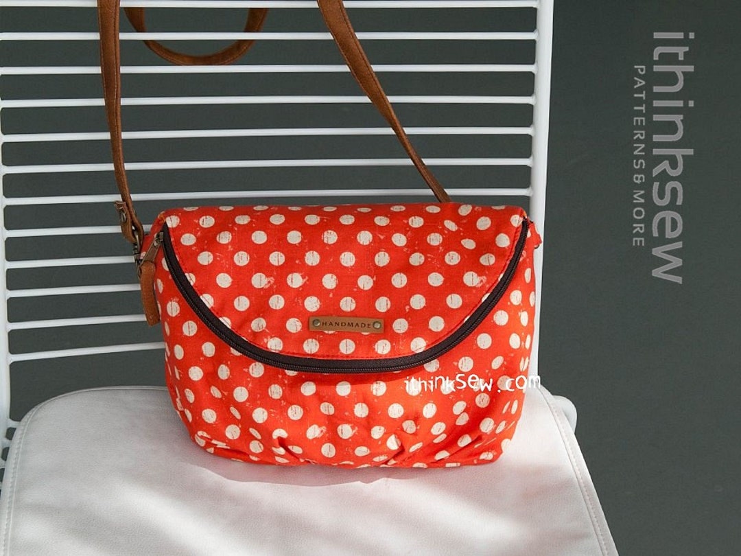 Roseline Fold Over Bag PDF Sewing Pattern, Easy Sewing Pattern - Etsy