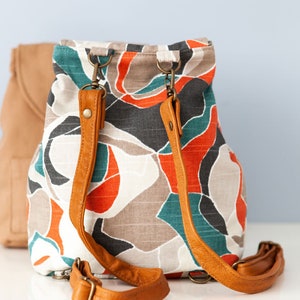 Zain Bucket Backpack PDF Sewing Pattern Small Backpack | Etsy