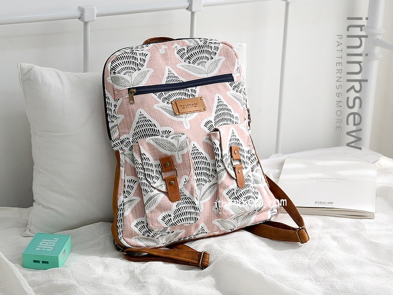 Trish Laptop Backpack PDF Sewing Pattern | Etsy