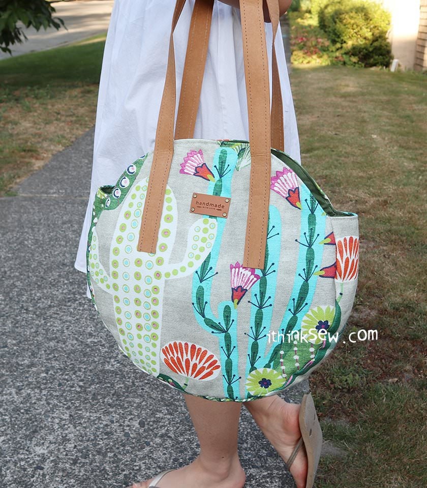 Ora Beach Bag PDF Sewing Pattern Video Tutorial & - Etsy