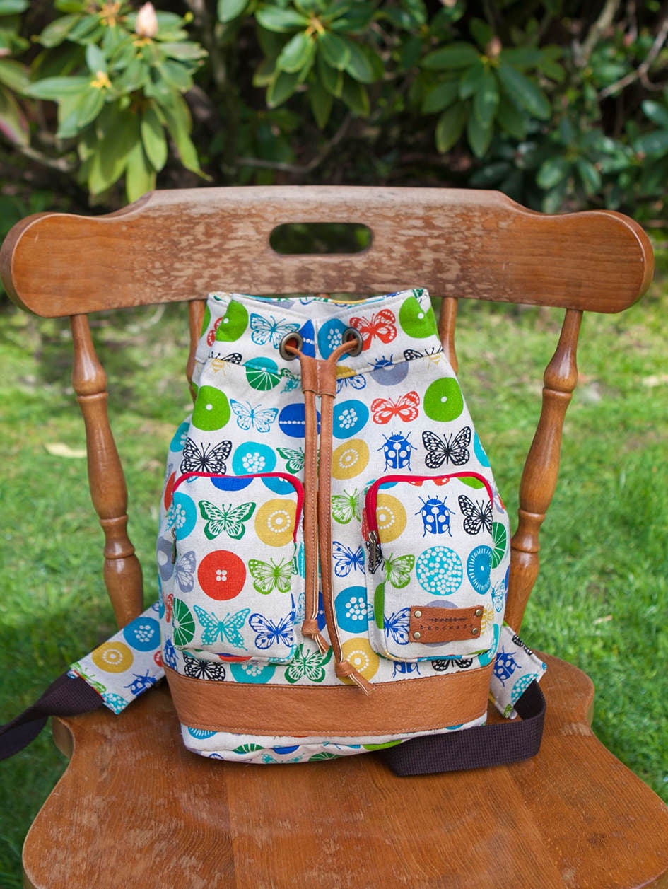 Loren Bucket Backpack PDF Sewing Pattern | Etsy
