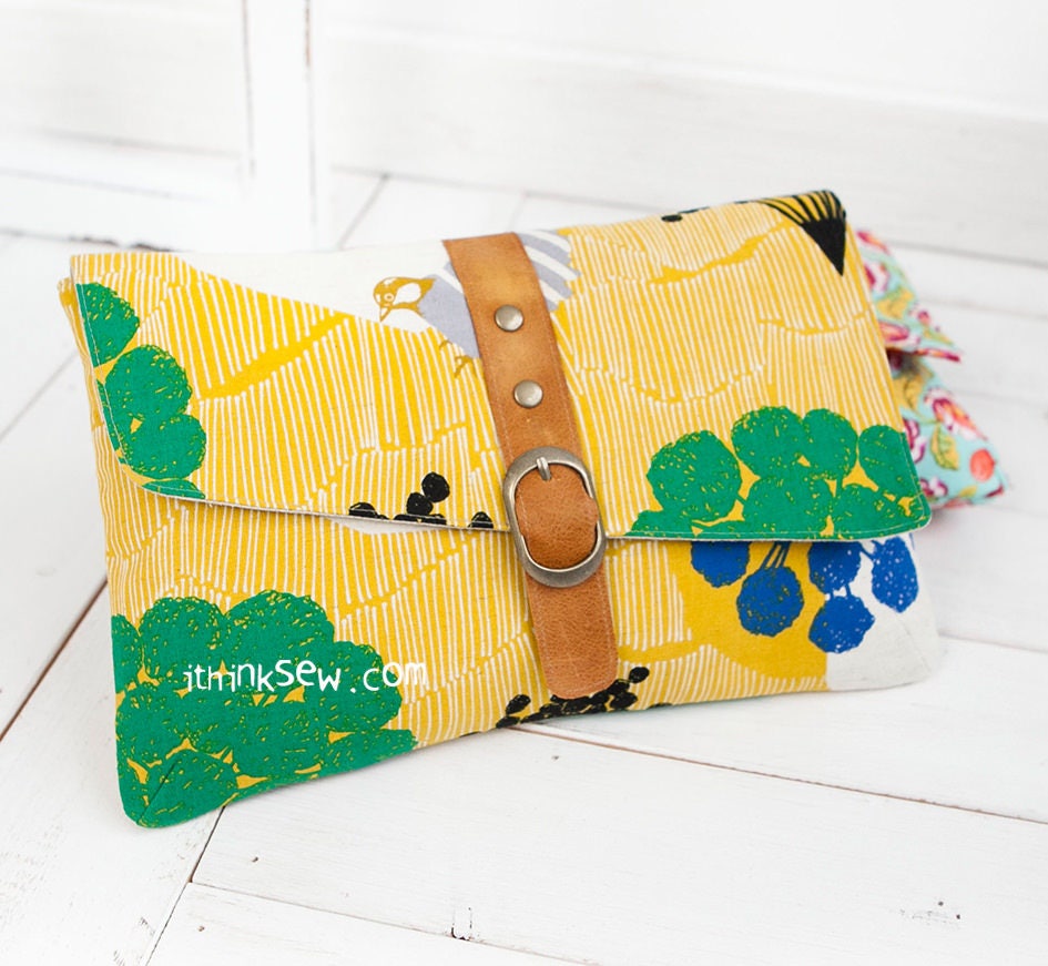 Jeanette Clutch PDF Sewing Pattern, Clutch Bag, Easy Sewing Pattern - Etsy