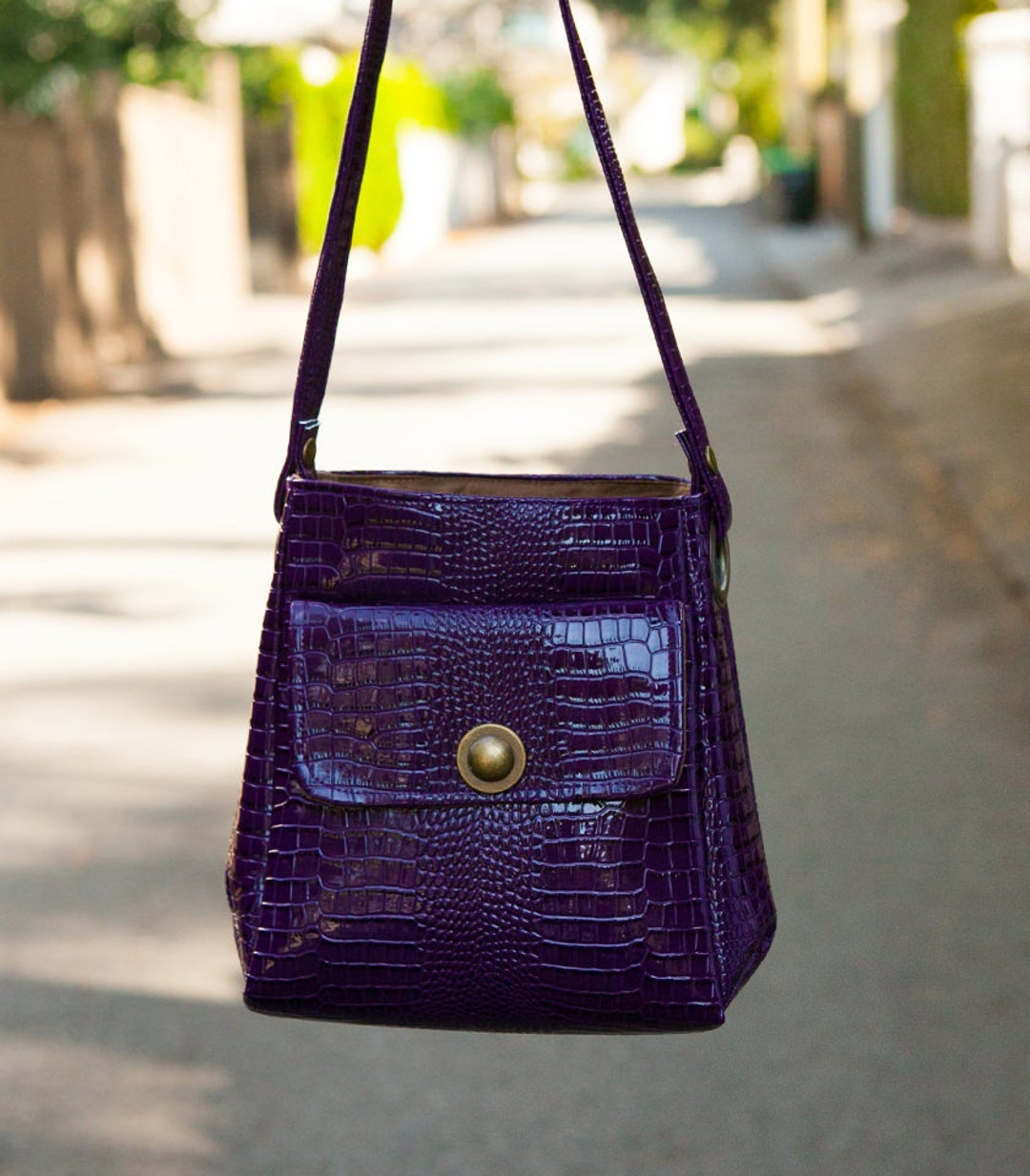 Ollie Bag PDF Sewing Pattern, Leather Bag Pattern, Vintage Bag Pattern ...