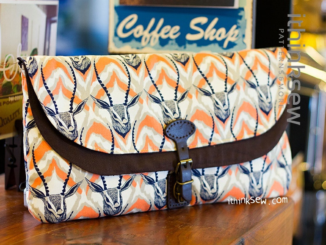 Eden Fold Over Clutch PDF Sewing Pattern, Clutch Bag - Etsy