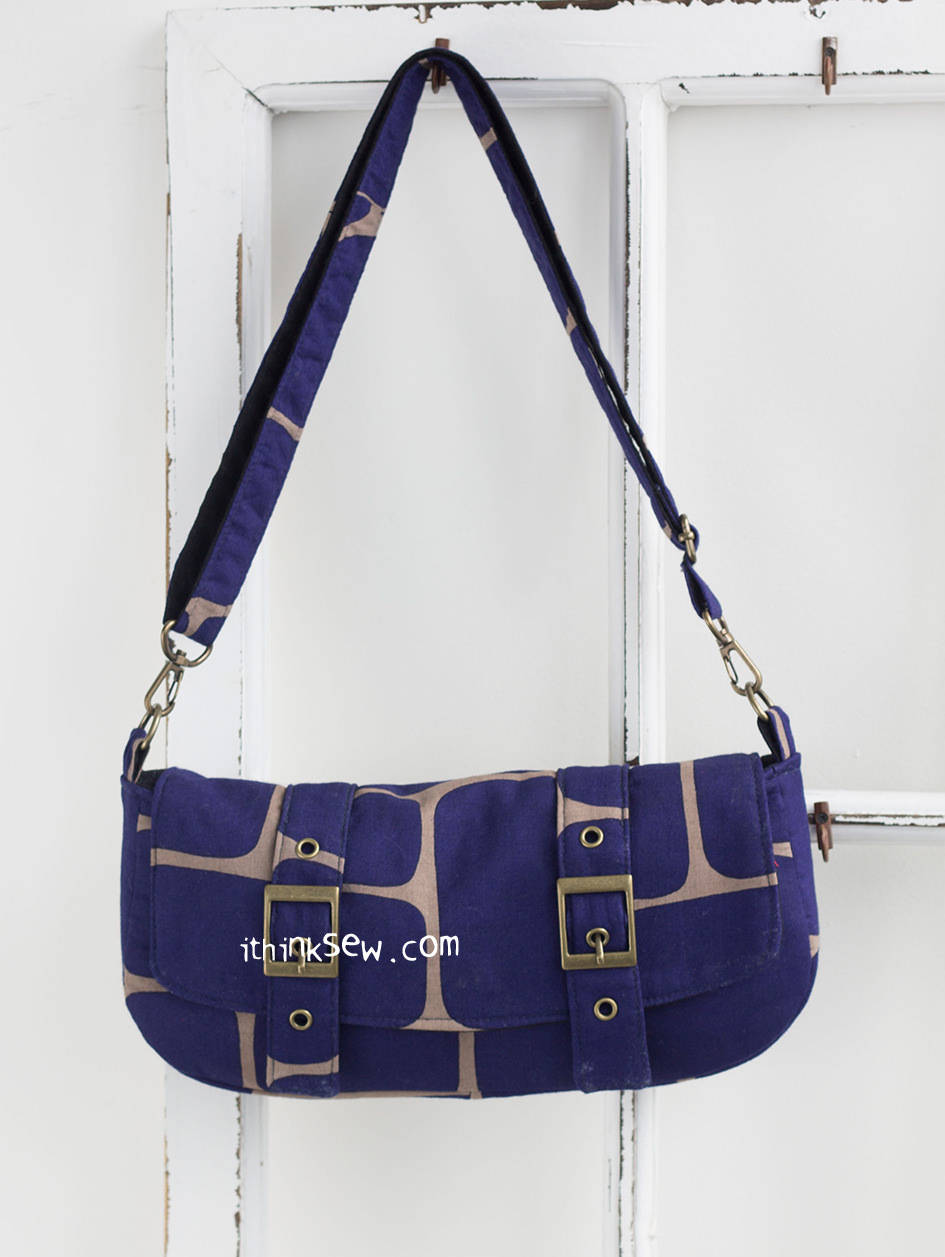 Susan Crossbody Bag Sewing Pattern PDF | Buckle Flap Purse Tutorial ...