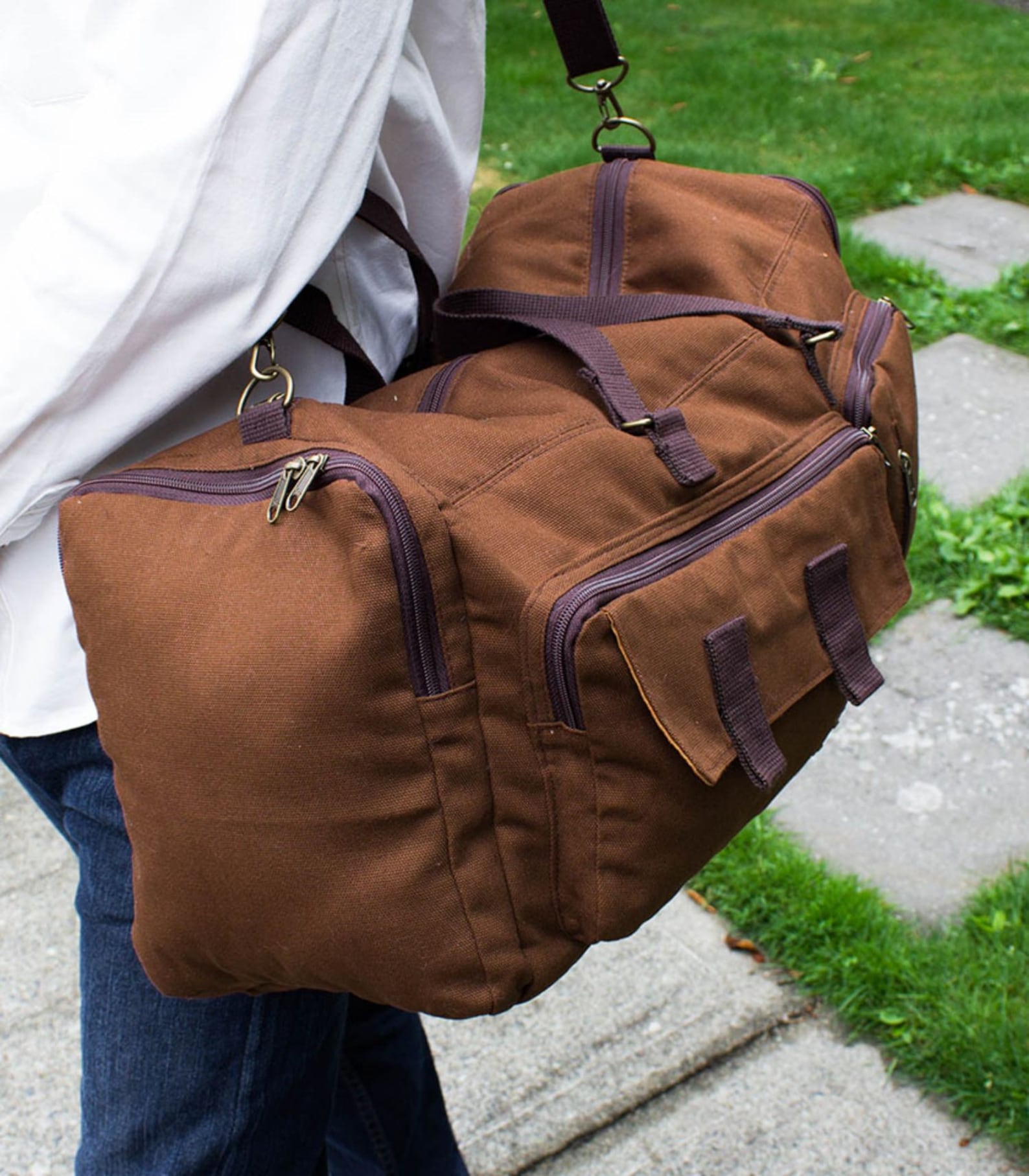 Floyd Travel Bag PDF Sewing Pattern: Ultimate Weekender Duffle Bag ...