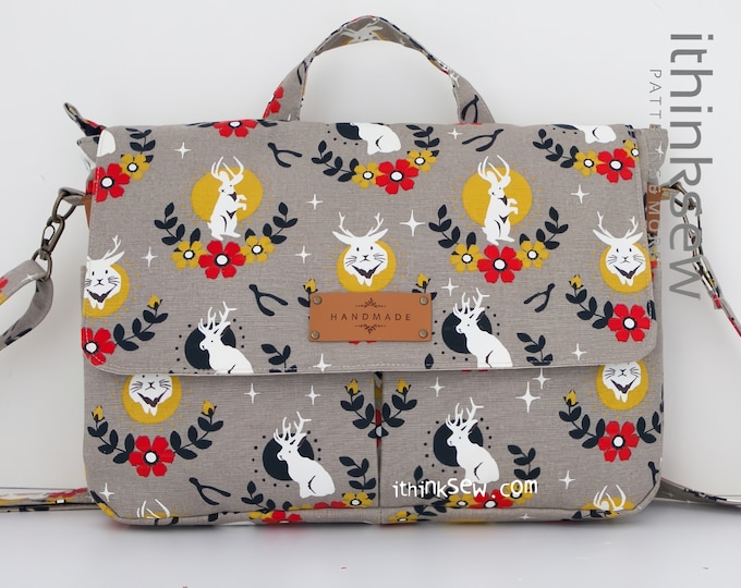 Paget Bag PDF Sewing Pattern, School Bag, Messenger Bag - Etsy Canada