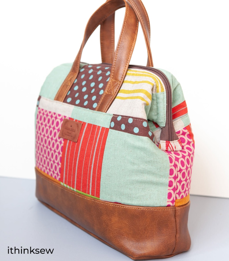 Marion Doctor Bag PDF Sewing Pattern internal Frame Bag - Etsy
