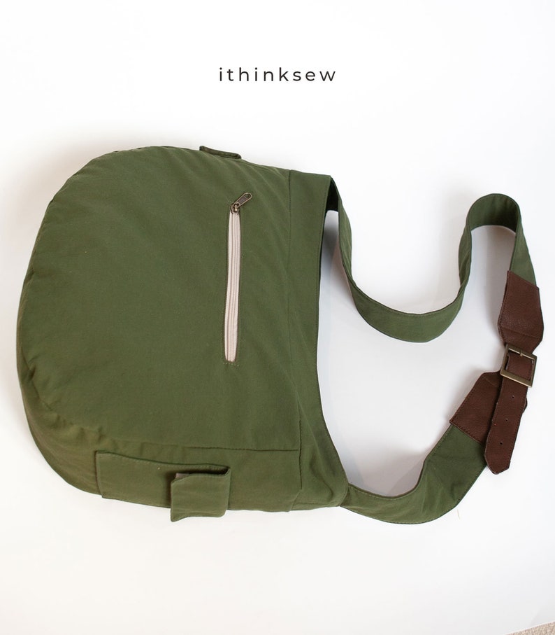 Aviva Messenger Bag PDF Sewing Pattern Saddle Bag - Etsy