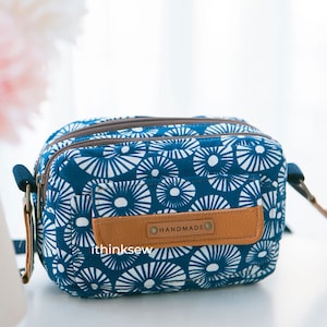 2 Compartments Jaylen Mini Camera Bag PDF Pattern, Pouch, Travel Bag - Etsy