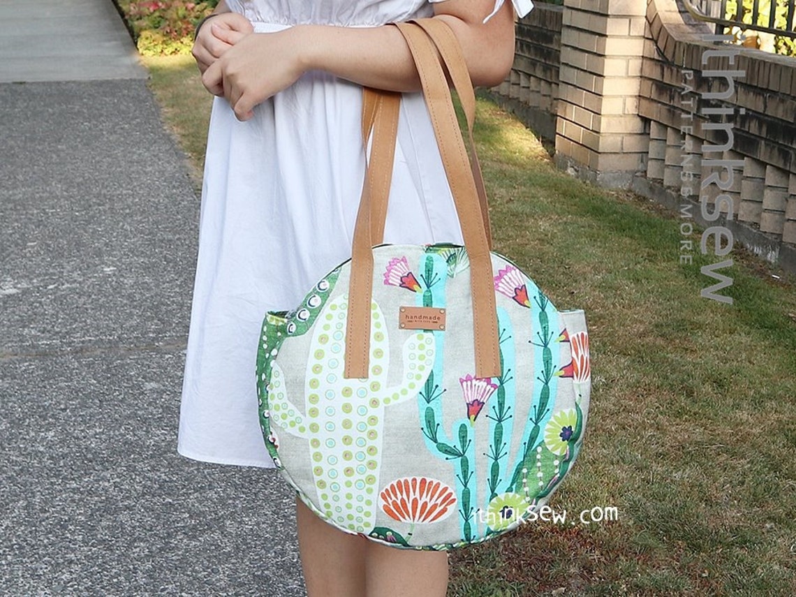 Ora Beach Bag PDF Sewing Pattern and Video Tutorial & - Etsy