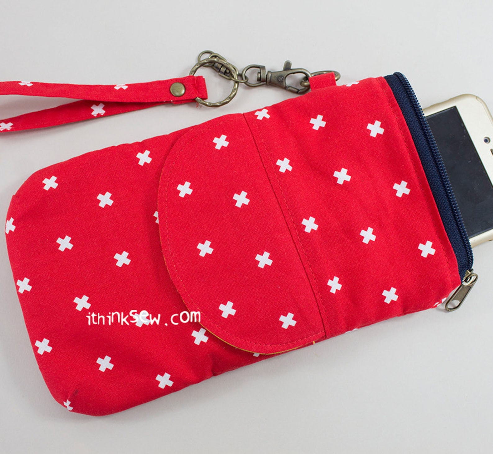 Suzy Smartphone Pouch PDF Sewing Pattern With FREE Phone Charger Holder ...