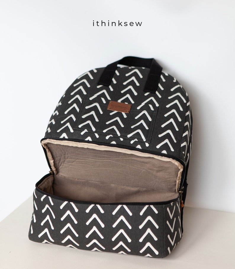Asa Bottom Compartment Backpack PDF Pattern - Etsy