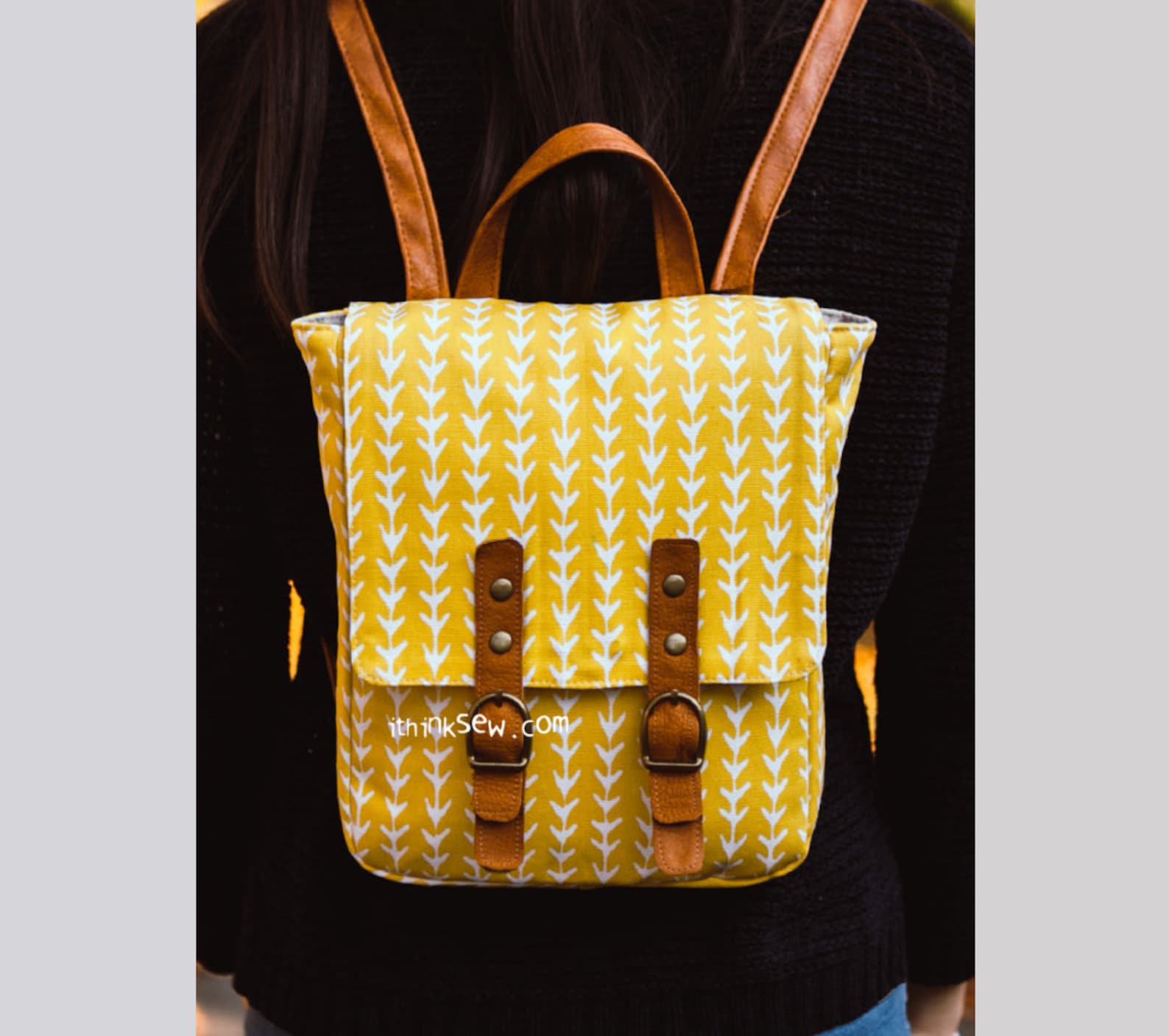 Tatiana Backpack PDF Sewing Pattern, Small Backpack Pattern - Etsy