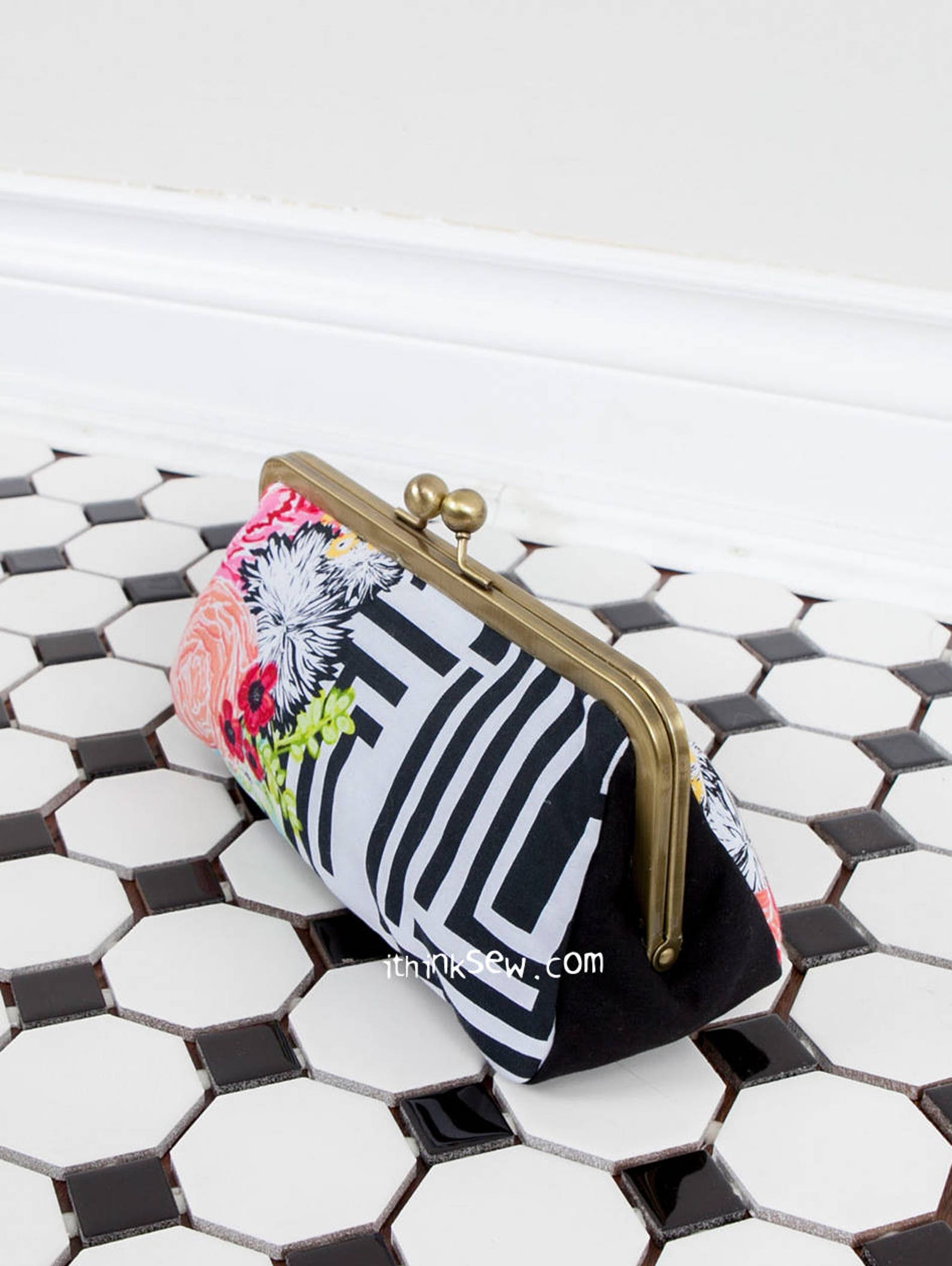 Fatima Metal Clutch PDF Sewing Pattern 2 Kinds 1233 | Etsy